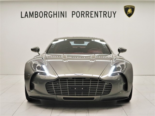 Aston Martin One 77 Silver