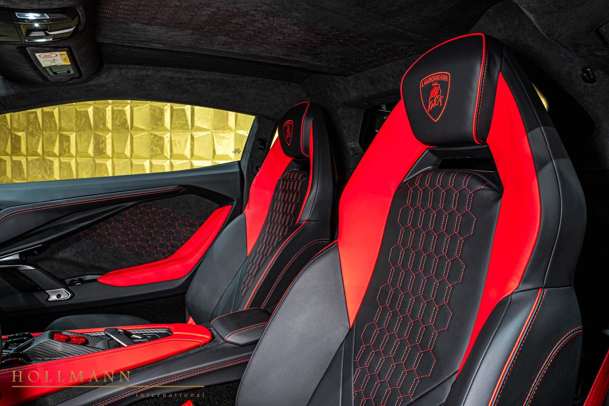 Black And Red Lamborghini Revuelto
