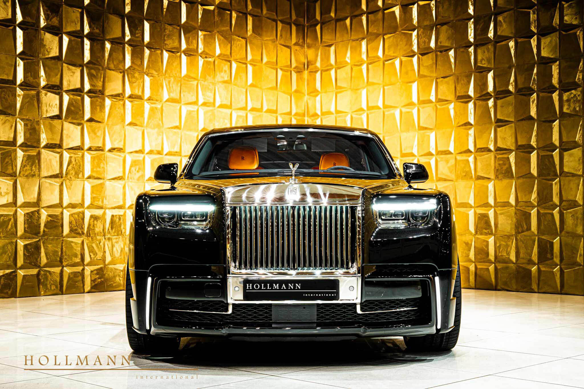 Gold Custom Made Rolls Royce Phantom